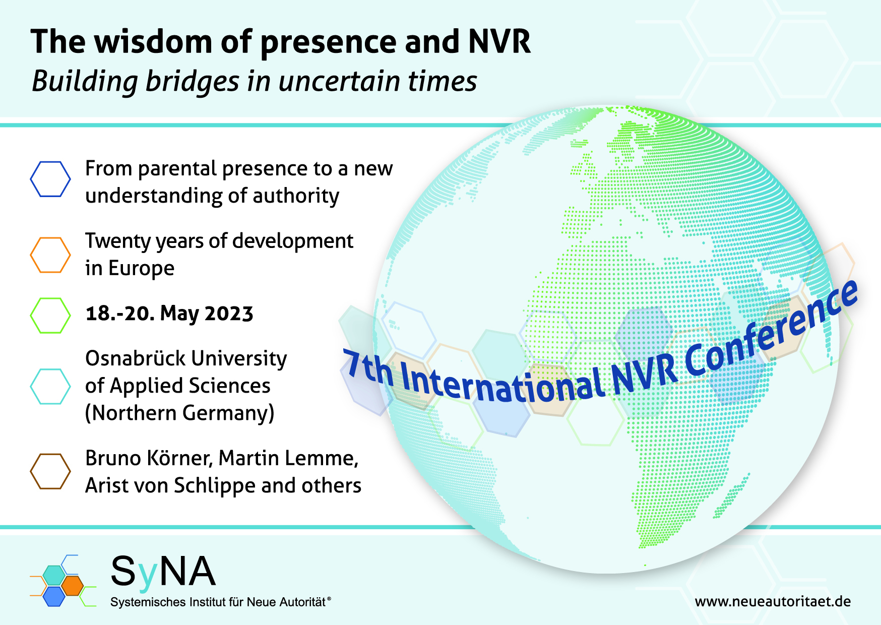 7. Internationale NVR Konferenz vom 18.-20.05.2023 in Osnabrück ... 7. Internationale NVR Konferenz vom 18.-20.05.2023 in Osnabrück ...